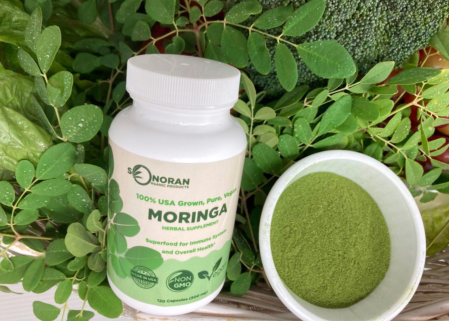 About Sonoran Organic Products Moringa Capsules | Sonoran Organic Products